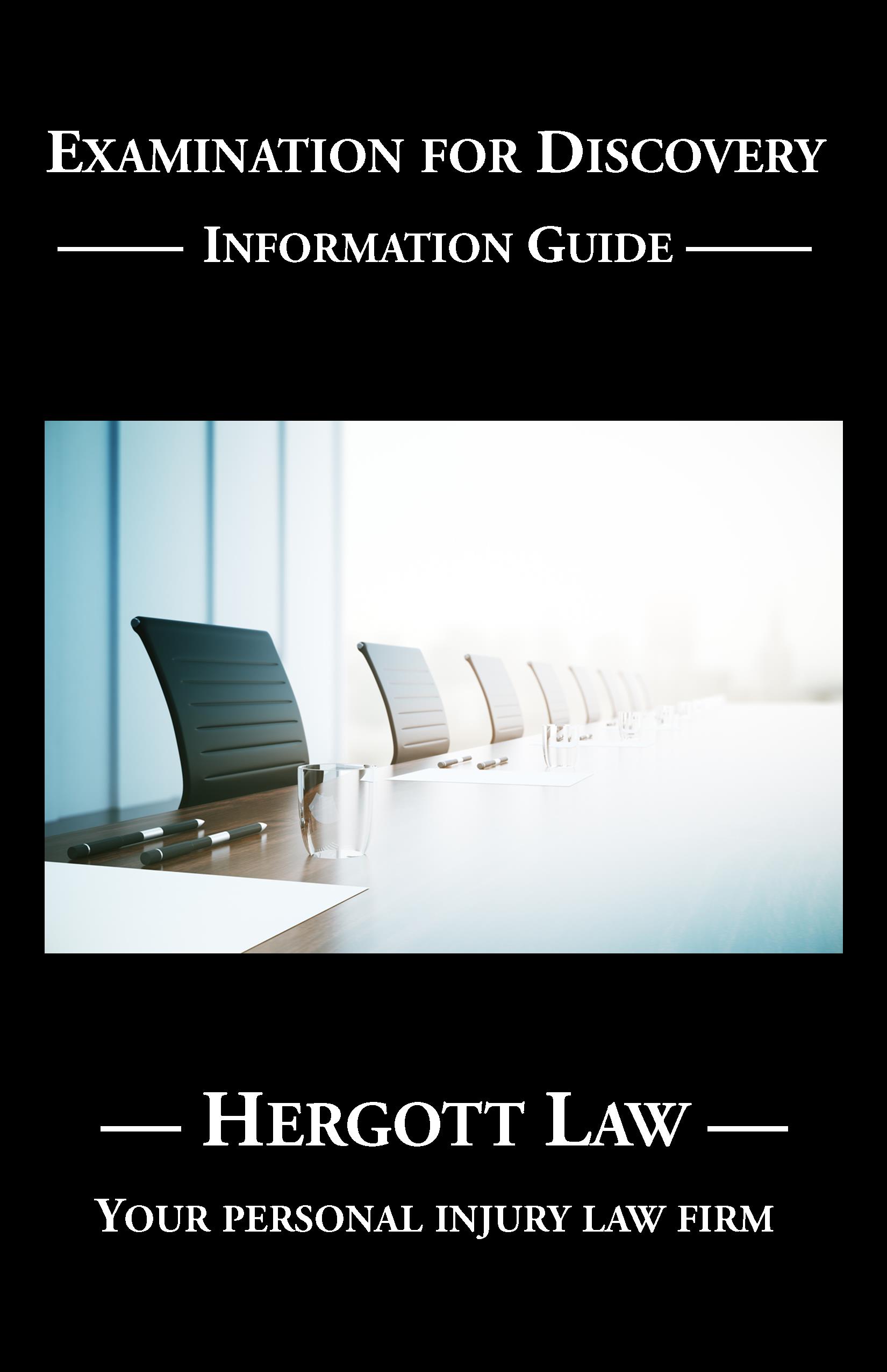 Examination for discovery warnings | ICBC Advice | Hergott Law